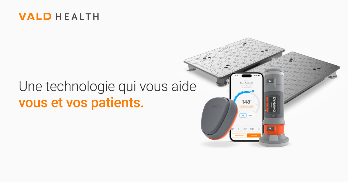VALD Health | Une technologie qui vous aide, vous et vos patients